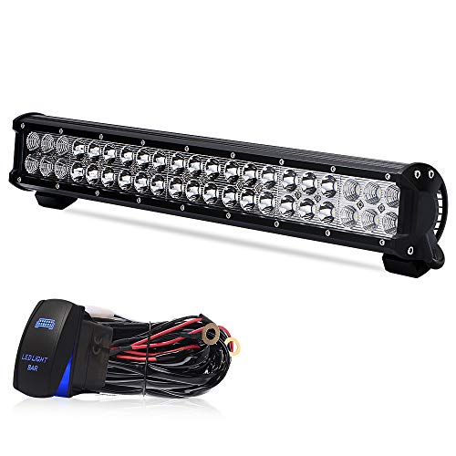 TURBOSII 20/22 inch 126W LED Light Bar Driving