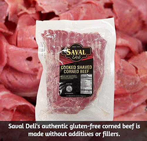 Saval Deli Corned Shaved Beef - Fresh Traditional Gluten Free Deli Meat ...