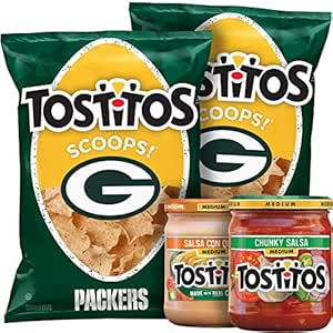 Tostitos Nfl Green Bay Packers Chips & Dips Party Box, 50.5 Ounce ...