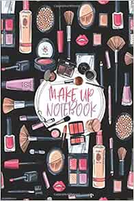 MakeUp NoteBook: Basic Face Charts To Practice Makeup 6” x 9 ...