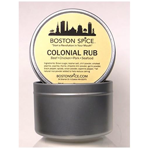 Boston Spice Colonial Rub Handmade Gourmet Barbecue BBQ Grilling Grill ...