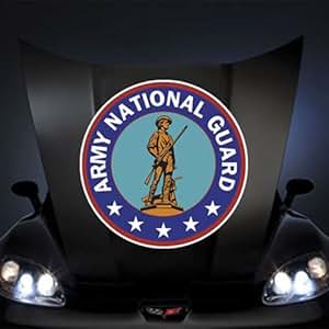 Amazon.com: US Army National Guard 20" Huge Decal Sticker: Automotive