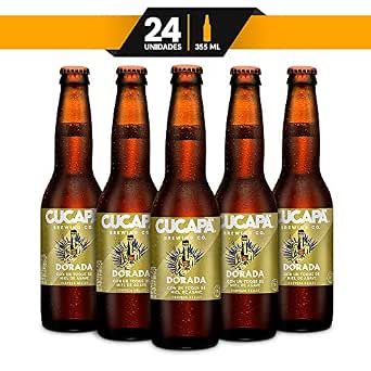 Cerveza Artesanal Cucapá Dorada: Amazon.com.mx: Alimentos y Bebidas