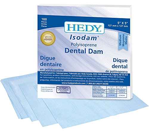 Amazon.com: Hedy Isodam Non-Latex Award-Winning Dental Dam in Light ...