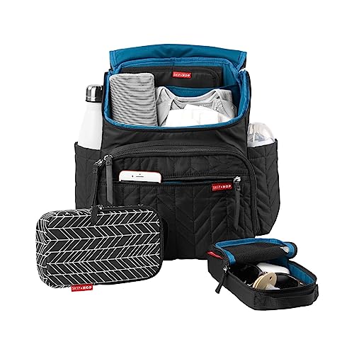 Skip Hop Diaper Bag Backpack: Forma, Multi-Function Baby Travel Bag ...