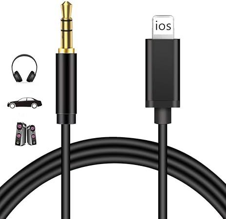 Aux Cord for iPhone in Car, Ubluker Aux Cable: Amazon.co.uk: Electronics