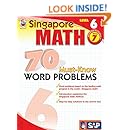 Singapore Math - 70 Must-Know Word Problems Workbook for 7th Grade Math ...