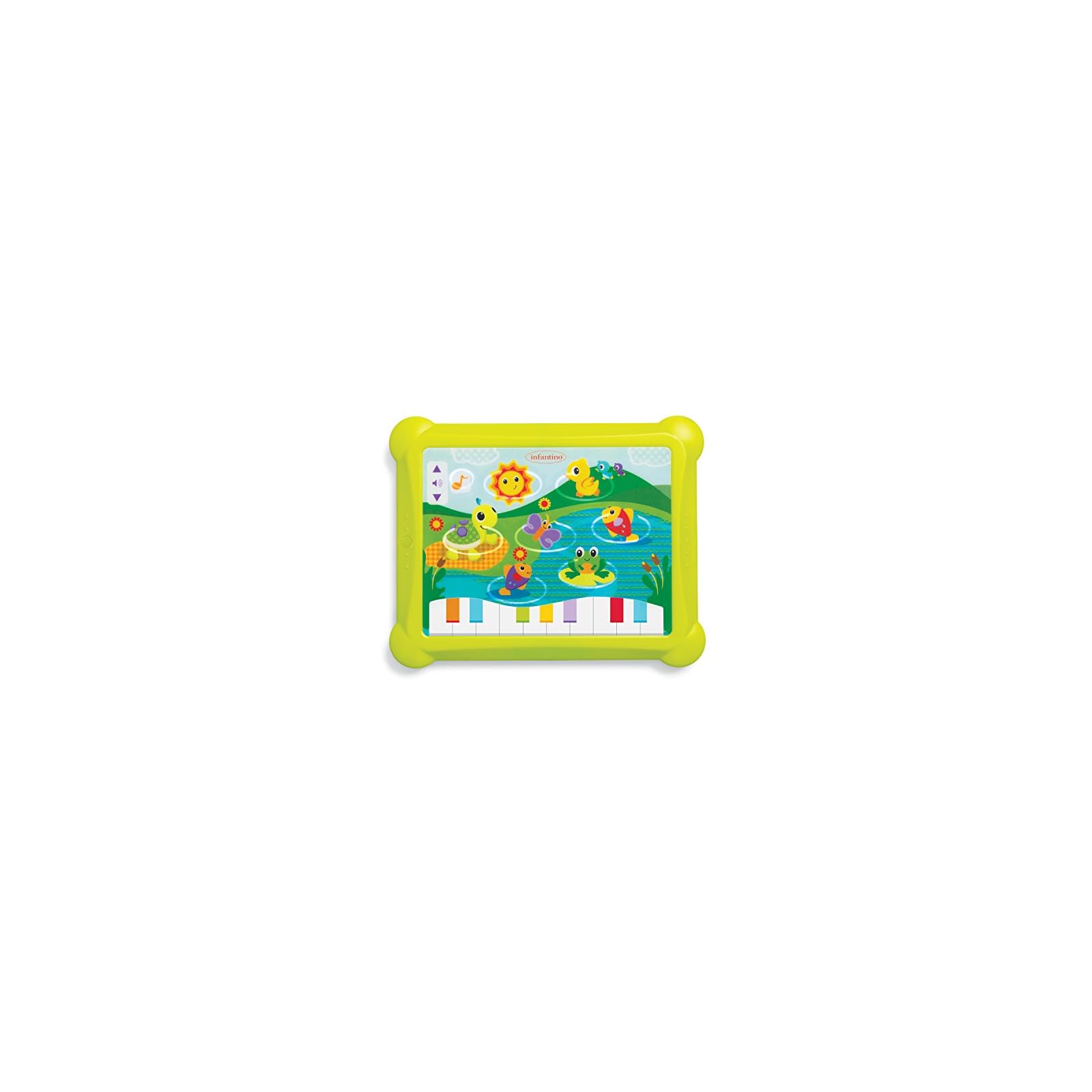 Infantino Topsy Turvy Lights and Sounds Musical Touch Pad - Epic Kids Toys