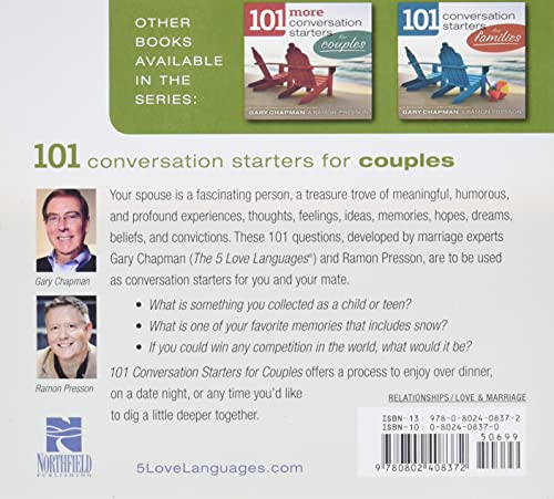 101 Conversation Starters for Couples (101 Conversations Starters ...