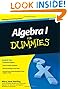 Algebra for Dummies: Sterling, Mary Jane: 9780764553257: Amazon.com: Books