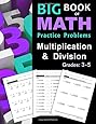 Big Book of Math Practice Problems Multiplication and Division ...