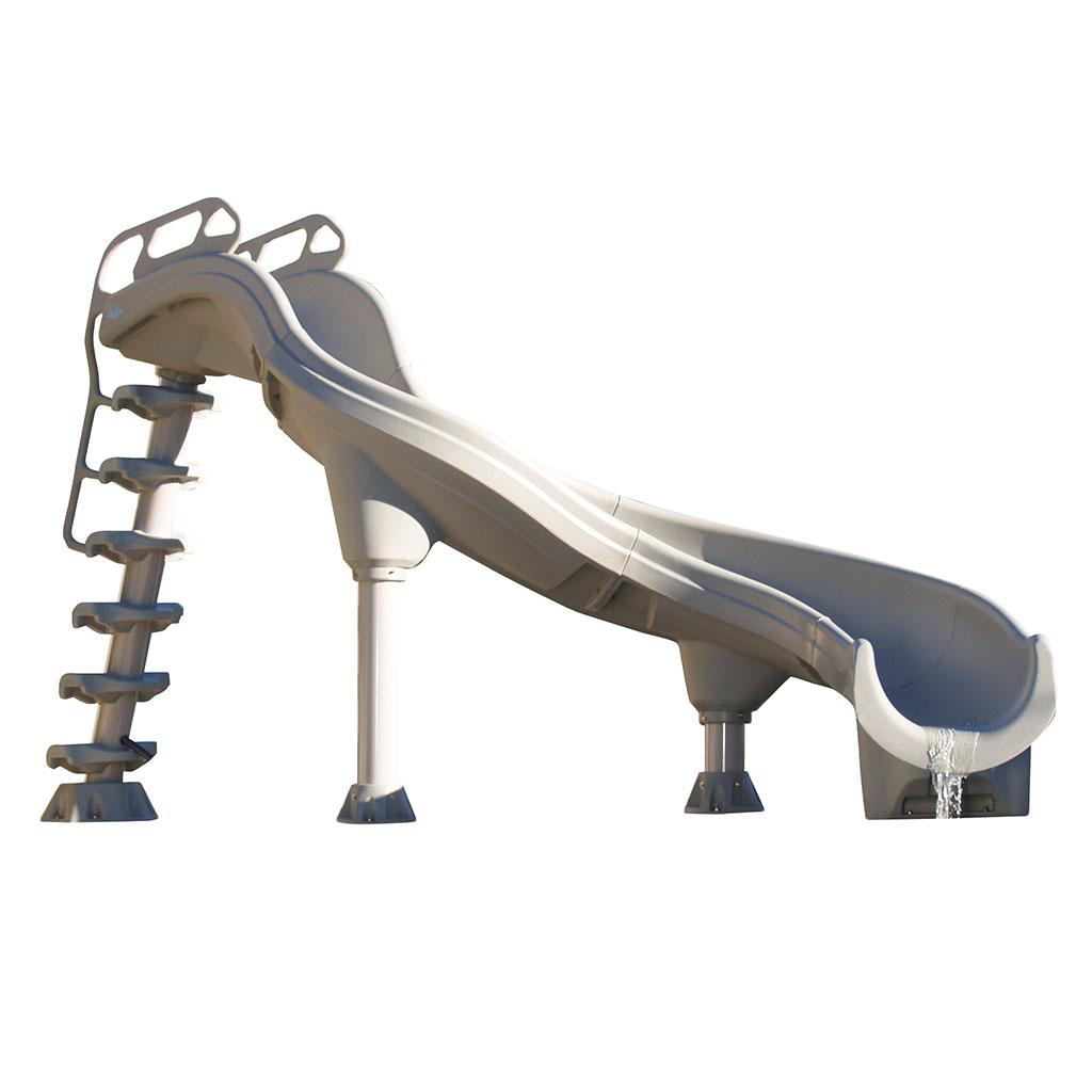 Amazon.com : Inter-Fab WWS-CL-SS Water Pool Slide, White Water, White ...