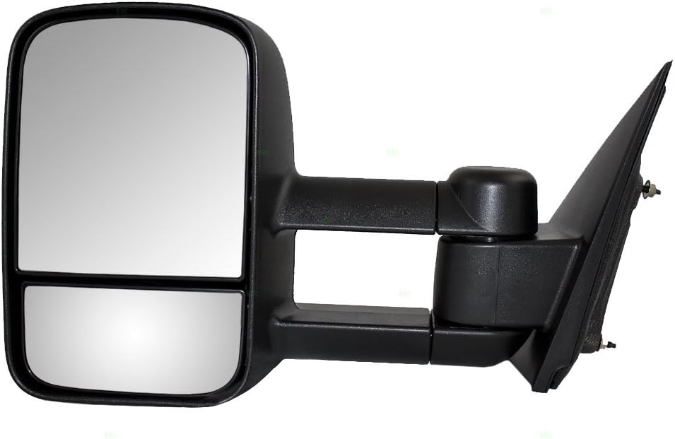 Amazon.com: Aftermarket Replacement Drivers Manual Side View Tow Mirror ...