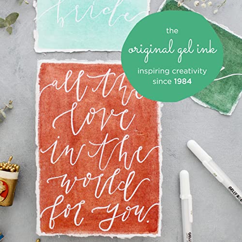 SAKURA Gelly Roll Shadow Gel Pens - Bold Point Ink Pen for Lettering ...