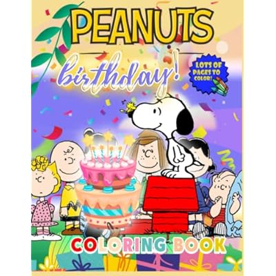 Peanuts Coloring Book for Birthday: 50 One-Sided Nepal | Ubuy