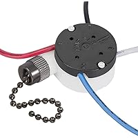 Amazon.com: Ceiling Fan Switch Kit Zing Ear ZE-208s E89885 3 Speed 4 ...