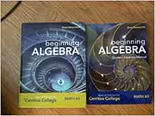 Beginning Algebra Special Edition for Cerritos College (MATH 60, Sherri ...