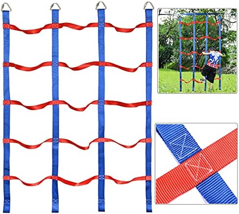MONT PLEASANT Climbing Cargo Net for Kids, Indoor Outdoor Swingset Rope ...