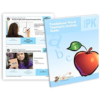 Amazon.com : FUNDATIONS PRE-K TEACHER'S ACTIVITY GUIDE (Paperback) : Everything Else