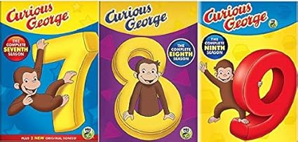 Curious George: The Complete Season 7, 8, and 9 Collection The Final 3 ...