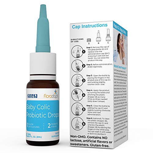 Premium Baby Colic Probiotic Drops - Clinically Tested Effect in Infant ...