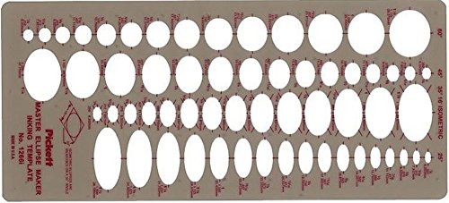 Pickett Master Isometric Ellipse Template (1266I) | Amazon price ...