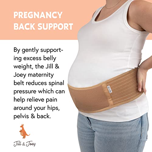 Jill & Joey Maternity Belt - Belly/Back Support Band Brace - Pregnancy ...