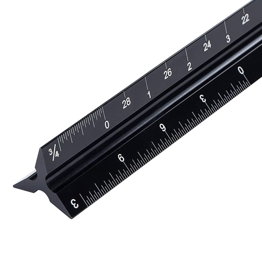 Mua Shalipa 12 "Architectural Scale Ruler Aluminum, Metric Metal ...