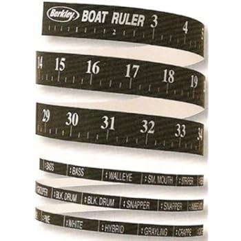 Amazon.com: Rapala Adhesive Fish Ruler 36 inch: Sports & Outdoors
