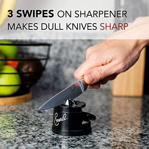 Emeril Lagasse 9-Piece Forged Cutlery Knife Block Set + Tungsten ...