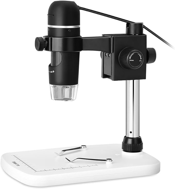1080P Full HD Digital Microscope 3MP 10x-220x Magnification,To PC and ...