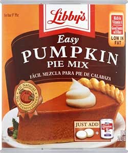 Amazon.com : Libby's Pie & Pastry Filling, Pumpkin, 30 oz : Grocery ...