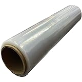 ROLLO DE EMPLAYE (18 PULGADAS-700 PIES, TRANSPARENTE)(CALIBRE 50) : Amazon.com.mx: Oficina y ...