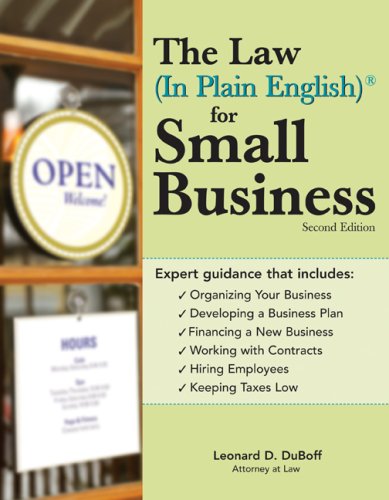 Amazon.com: The Law (In Plain English)® for Small Business ...
