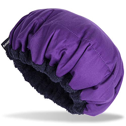 Amzpic Cordless Deep Conditioning Heat Cap - Safe, Microwavable Heat ...