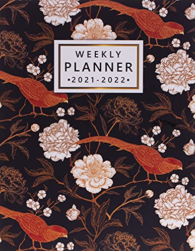 Buy 2021-2022 Weekly Planner: Beautiful Floral Two Year , Agenda, Diary ...