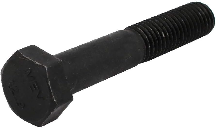 X-DREE 12.9 Grado M12x70mm Cabeza Hexagonal de alta resistencia Tornillo de rosca a mano ...