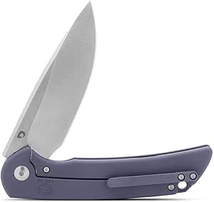 Amazon.com: DROP + Ferrum Forge Crux S35VN Steel Folding Pocket Knife ...