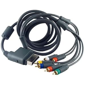 Xbox 360 HD AV Component Cable - 8ft - Standard Edition: Xbox 360 ...