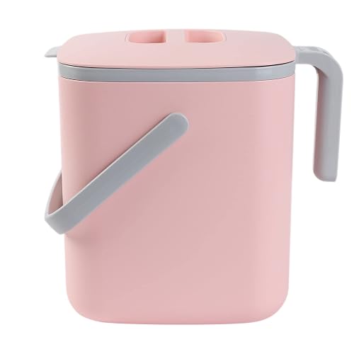 BLUE GINKGO Kitchen Compost Bin - Easy Clean Food Waste Bin for Kitchen ...