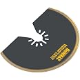 DEWALT DWA4211 Oscillating Titanium Nitride Coated Semicircle Blade ...