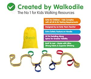 Amazon.com: Daycare Walking Rope (6 Child). Other Sizes Available ...