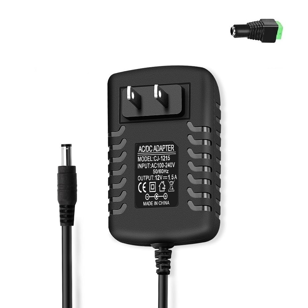 Mua DC 12V 1.5A Switching Power Supply 18W 1500mA AC Adapter 100-240V ...