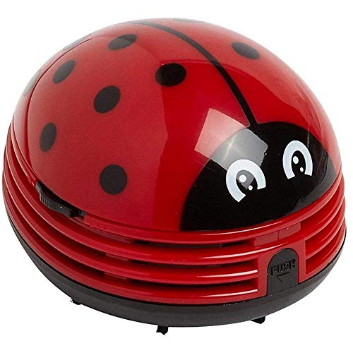 Ladybug Cartoon Mini Vacuum Cleaner Cordless Corner Desktop - Want It All