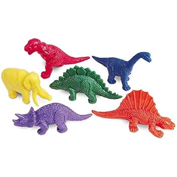 Amazon.com: Learning Resources Mini-Dino Counters, Educational Counting ...