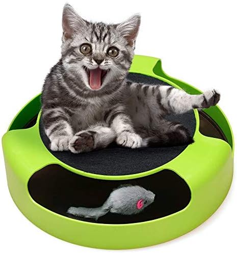 Meric Cat Sparkle Balls and Mouse Chaser Toy, Unleash Your Cat’s Inner ...