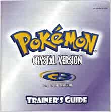 Pokemon Trainer's Guide Crystal Version GBC Instruction Booklet ...