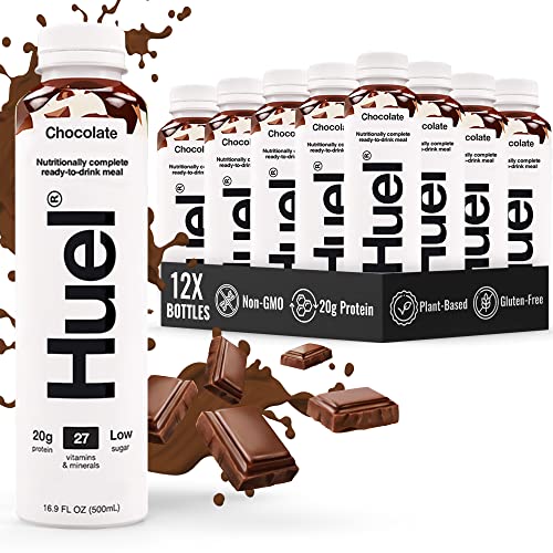 Huel Ready-to-Drink | Chocolate Meal Replacement Drink | High Protein ...