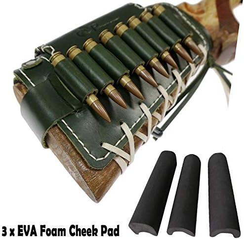 Buy op original power Leather Rifle Buttstock Ammo Holder with Cheek ...