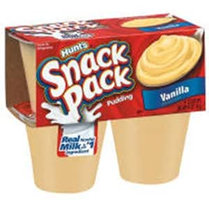 Amazon.com : Snack Pack Vanilla Pudding, 4-Count (Pack of 12) : Grocery ...